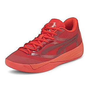 PUMA Womens Stewie 2 Ruby Basketball Sneakers Shoes - Red - Size 7.5 M