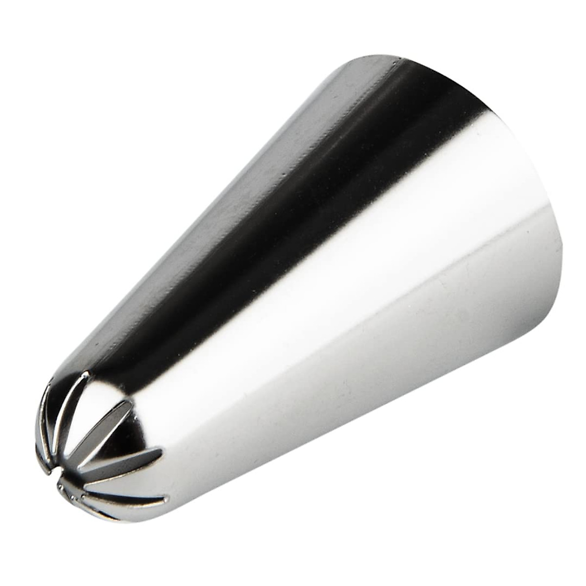 Restaurantware Pastry Tek Decorating Tip Star 1 Reusable Star Piping Tip - #31 Dent-Resistant Stainless Steel Closed Star Tip Dishwasher-Safe Decorate Cupcakes Cakes or Cookies