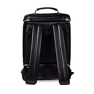 Igloo 26-can Premium Luxe Softsided Dual Compartment Backpack, Cognac