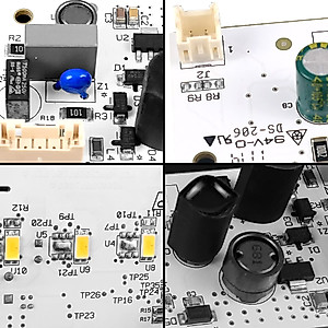 W10515058 Main LED Light and Driver Fit for Whirlpool Kenmore Maytag Kitchenaid, Only PCD Board, Replacement WPW10515058, PS11755867, W10522611, 3021142, W10465957, AP6022534