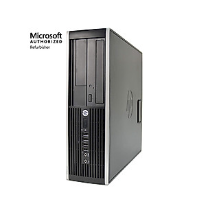 HP 6200 SFF, Intel Core i5-2400 3.1GHz, 8GB RAM, 500GB Hard Drive, DVDRW, Windows 10 Pro 64bit (Renewed)