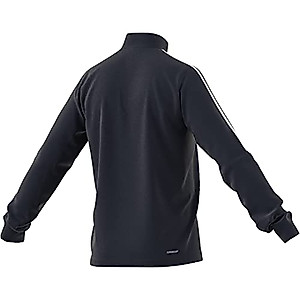adidas Men's AEROREADY Sereno Cut 3-Stripes Slim 1/4-Zip Training Top, Legend Ink, Medium