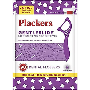 Plackers Gentleslide Flosser, 90 Count