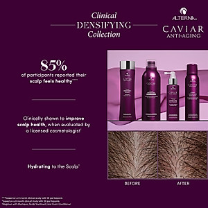 CAVIAR Anti-Aging Clinical Densifying Shampoo 8.5 Fl Oz | For Fine, Thinning Hair | Thickens Hair, Protects Scalp | Sulfate Free