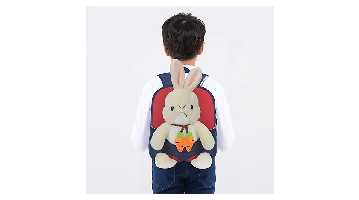 Cute Toddler Backpack for Girls & Boys | Water-Repellent & Plush Bunny