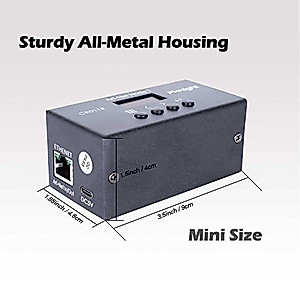 Pknight Bi-directional ArtNet DMX Ethernet Lighting Controller Interface | one universe (RDM not Supported) (CR011R-3pin)