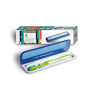 Pursonic Portable UV Toothbrush Sanitizer Case - Travel Toothbrush Sanitizer and Holder - Toothbrush Sanitizer with UV Light & Auto Shut Off Timer