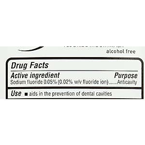 Act Anticavity Fluoride Mouthwash Mint 18 fl oz (Pack of 3)