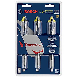 Bosch NKSC5003 3 pc. Daredevil High-Speed Auger Bit Set