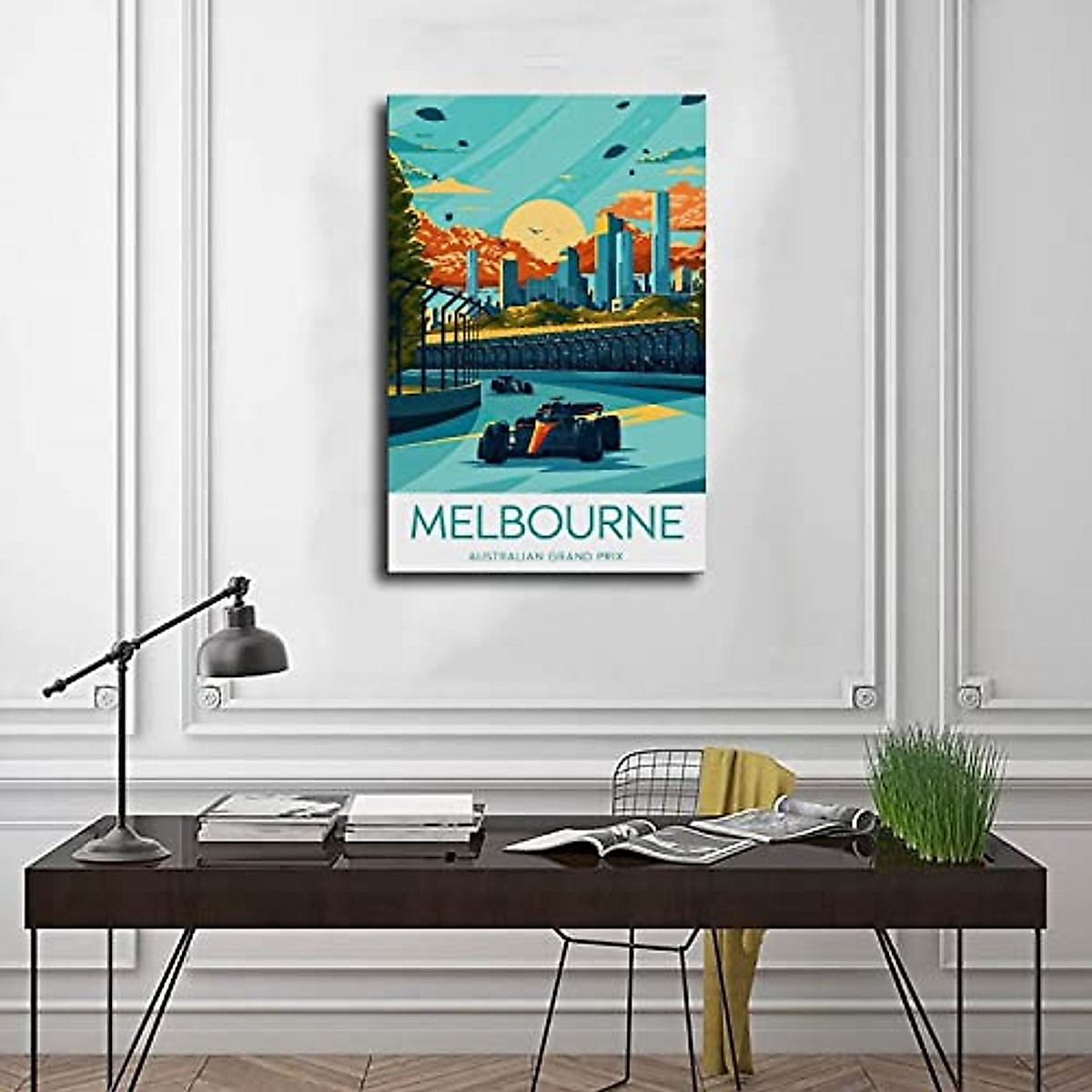 ERWYN Mclaren poster Formular One Poster F1 Walls Canvas Car Posters Wall Art Canvas For Boys Room Vintage Unframe-style 16x24inch(40x60cm)