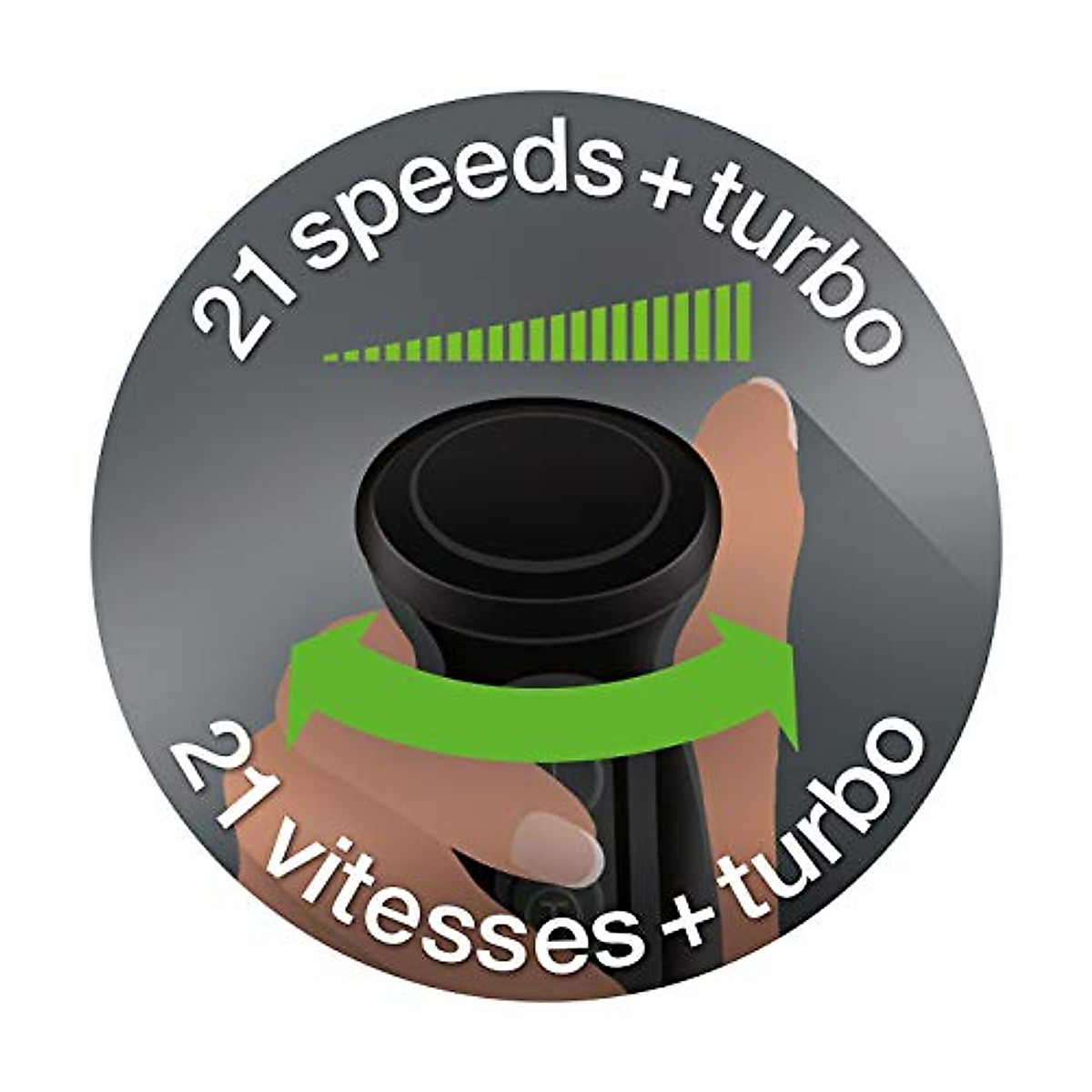 Braun MQ5000 Hand Blender Multiquick Vario, MQ5000, Black