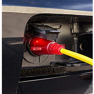 Hopkins Towing Solutions 47043 Endurance Flex-Coil Nite-Glow 7 Blade to 4 Round Adapter Kit Red & Yellow, 15 Inch