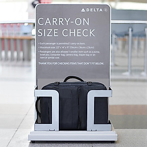 Hynes Eagle 44L Carry on Backpack Airline Approved Travel Backpack for Men Women Large Laptop Backpack 17 inch Nylon Backpack Overnight Weekender Bag Navy Blue