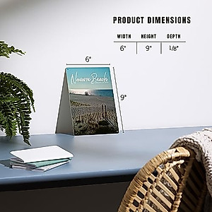 Lantern Press 6x9 Inch Wood Sign, Ready to Hang Wall Decor, Navarre Beach, Florida, Florida's Best Kept Secret, Lifeguard Station