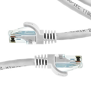 Mediabridge™ Ethernet Cable (15 Feet) - Supports Cat6 / Cat5e / Cat5 Standards, 550MHz, 10Gbps - RJ45 Computer Networking Cord (Part# 31-299-15B)