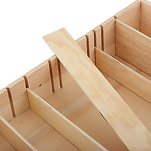 AMLESO 6-Layers Wood Paint Bottles Rack Model Organizer Acrylics Storage Stand Holder Multifunctional Wooden Rack for , Brushes, Modeling Tools