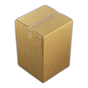 EcoSwift 10 4x4x6 Corrugated Cardboard Packing Boxes Mailing Moving Shipping Box Cartons