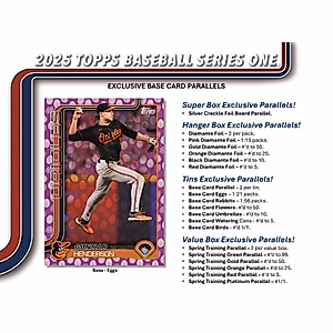 2025 Topps Series 1 Baseball Trading Card MLB Retail 20 Pack Box