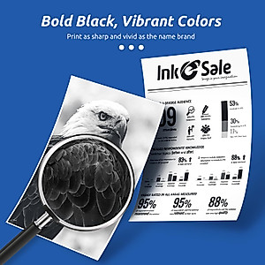 INK E-SALE 2PK Compatible Toner Replacement for HP 410A 410X CF410A Toner Cartridge Black Ink for HP Color Pro MFP M477fnw M477fdw M477fdn M452dn M452dw M452nw M377dw Printer