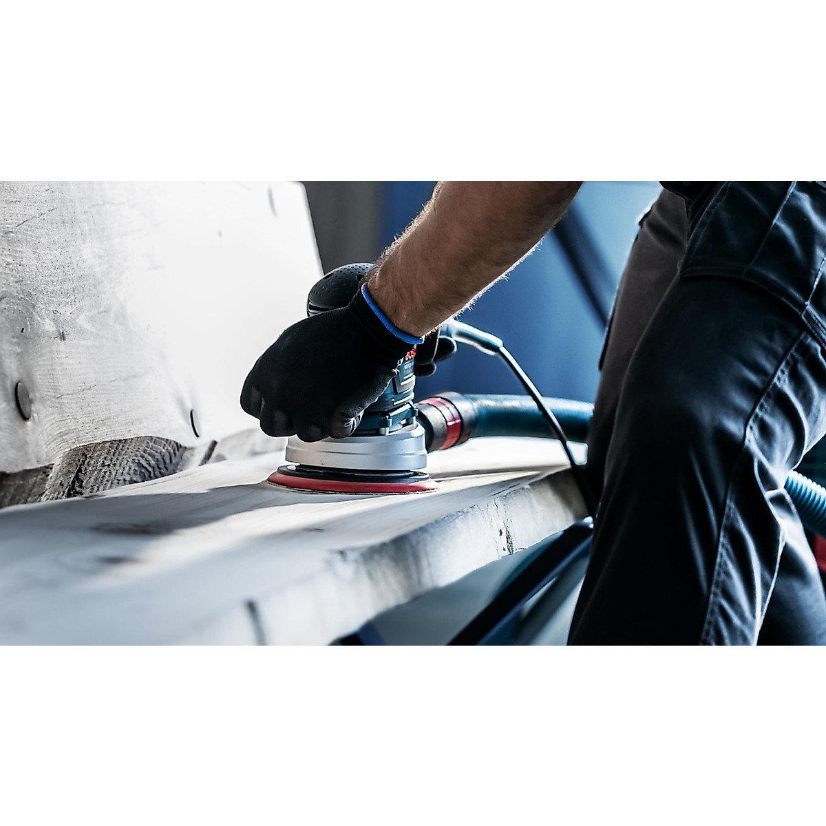 Bosch Professional 5X Expert M480 Sanding Net (for Hardwood, Paint on Wood, Ø 150 mm, Grit 100, Accessories Random Orbital Sander)