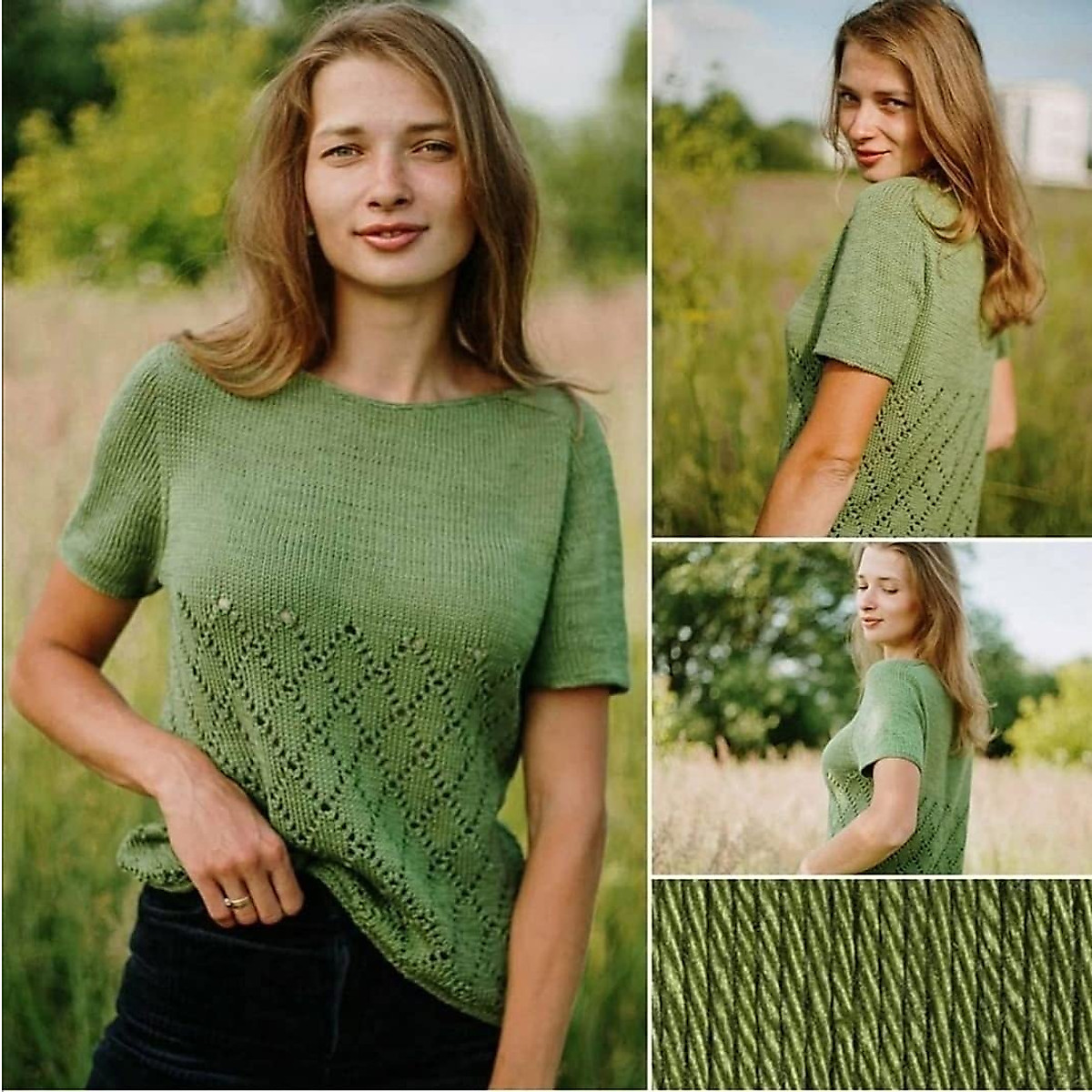 Estako Royal Cotton, 100% Mercerized Giza Cotton Yarn, Soft, Super Fino 1 for Crochet and Knitting 1.76 Oz (50g) / 137 Yrds (125m) (5065 - Orange)