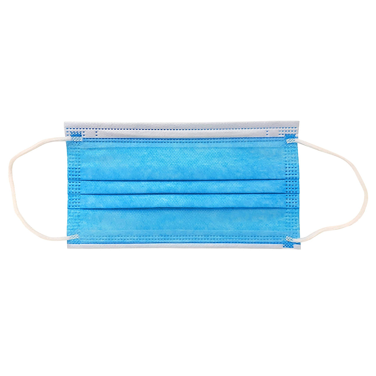 Wovenx - FDA Registered, ASTM Level 3 Face Mask, Pleated, Blue, 4 Ply-50 Pack