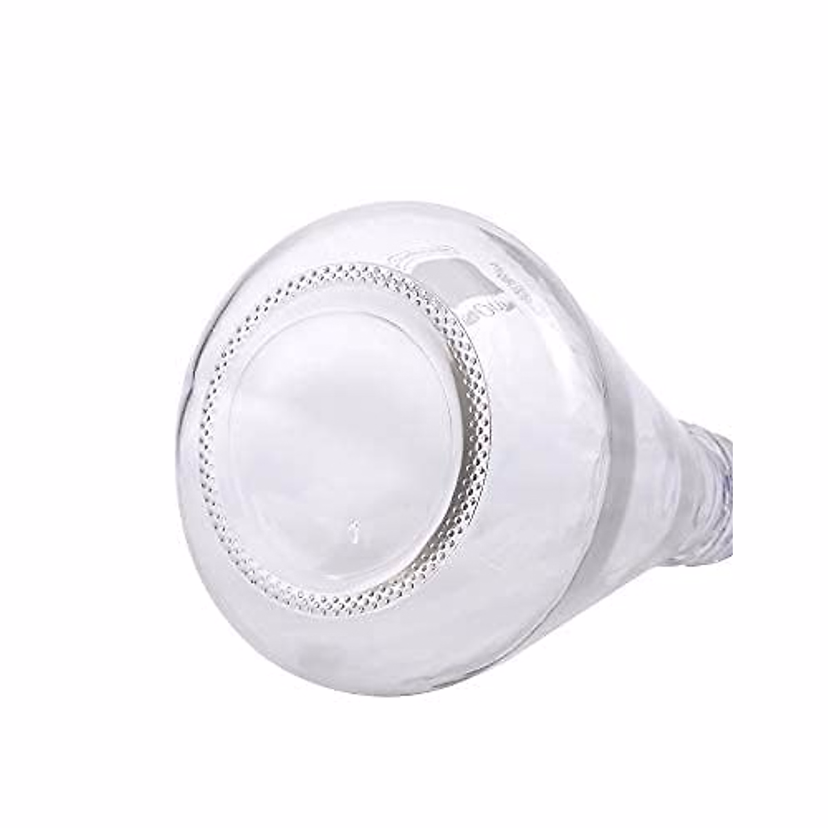 3 Pieces Pastein 1000ml Narrow Mouth Graduated Lab Erlenmeyer Glass Flask Bottle with GL45 Screw Cap (Blue)