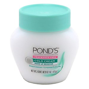 Pond's Cold Cream Make-Up Remover Fragrance-Free 6.1 Ounce (2 Pack)
