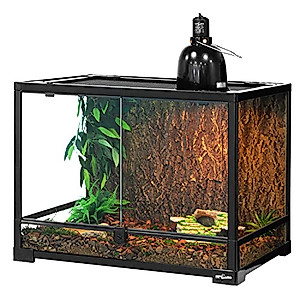 REPTI ZOO 2 Pack 100W Reptile Neodymium Daylight Basking Spot Lamp UVA Bulb Reptile Heat Lamp for Amphibian Lizard Tortoise Bearded Dragon Hedgehogs
