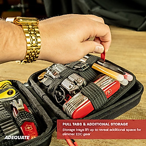 Clip & Carry Bundle of Magnum & Adequate Sized EDC Storage Cases w/Integrated Valet Dump Tray