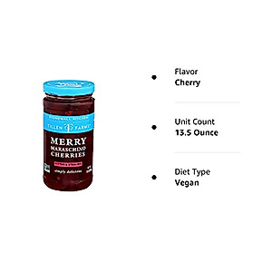 Tillen Farms Maraschino Cherries, 13.5 oz