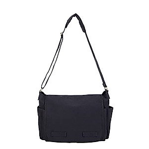 Sechunk Canvas Large Messenger Bag Shoulder bag Cross body bag Crossbody Bag