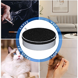 HP125 True HEPA Filter Replacement Set Compatible with Hunter HP125 AirX HEPA Digital Air Cleaner Purifier, Part Number H-HF125-VP H-HF125, 2 HEPA Filter + 4 Activated Carbon Filter