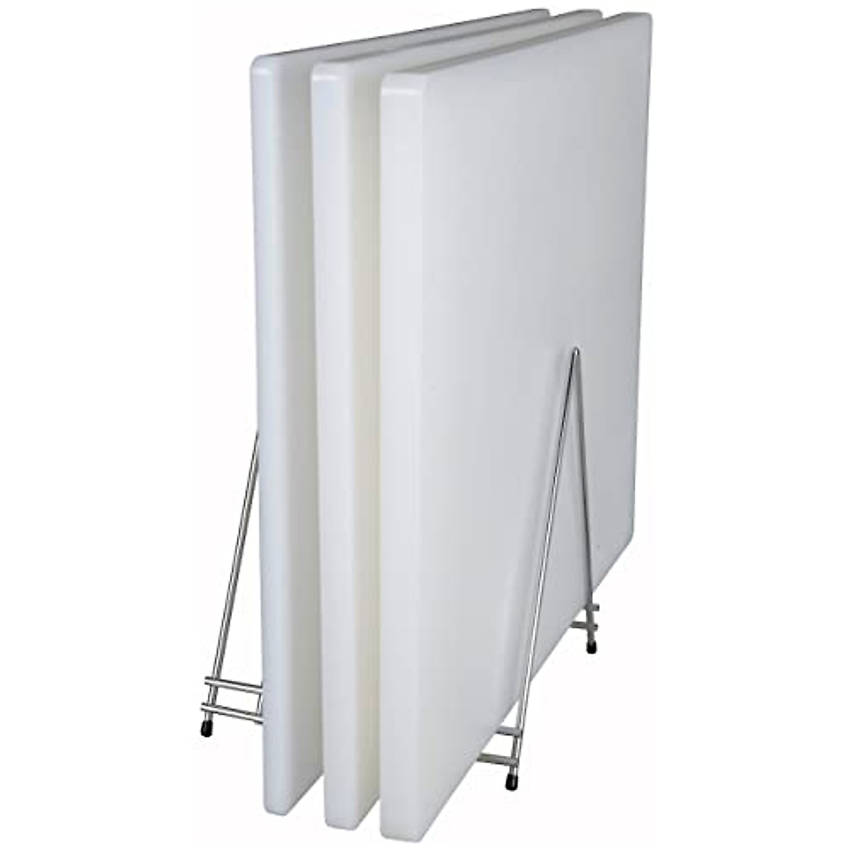 Winco 6-Slot Cutting Board Rack, Chrome Plated Medium