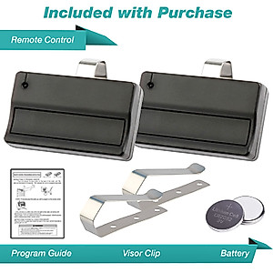 2X Garage Door Remote Opener for LiftMaster 371LM