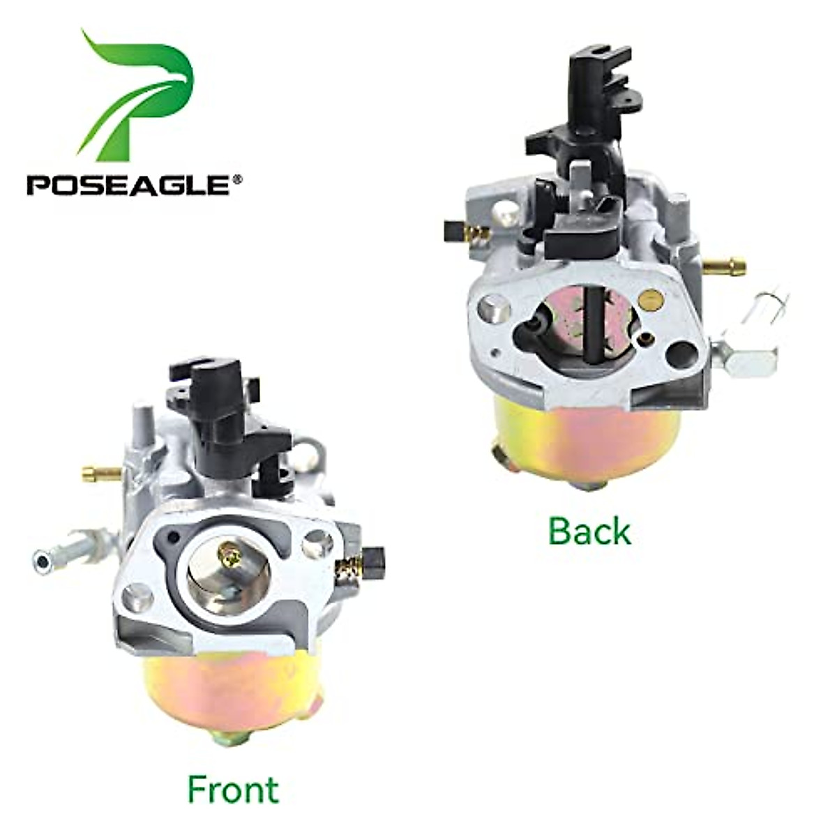 POSEAGLE 120-4418 Carburetor Replaces Toro 120-4419, 119-1571, 119-1948 for Toro Power Clear 621, 621R, 621E, 621ZR, 621ZE, 621QZR, 621QZE, Quick Clear Ccr6053, Ccr6053R, Ccr6053Es Snow Blowers