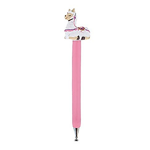 Planet Pens Pink Llama Novelty Pen - Fun & Unique Kids & Adults Ballpoint Pen, Wildlife Farm Animal Writing Pen Instrument For School & Office Desk Decor