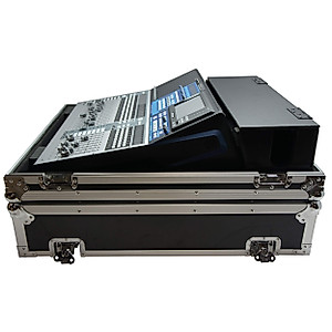 Harmony Audio HCPRE2442DHW Flight Dog House Road Case Compatible with Presonus StudioLive 24 Mixer