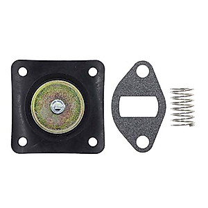 Carbhub 230675 Fuel Pump Rebuild Kit with Spring for Kohler Onan Tractor Generator K301 K321 K341 K181 K161 Engine Replaces 230675