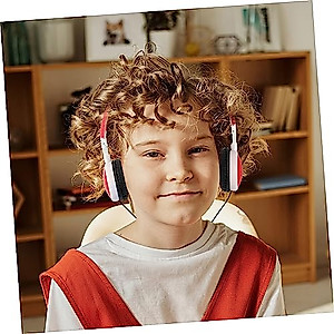 Mikikit Kids Headphones 2 pcs Headphones Computer Headset witeless Earbuds Headphones for Noise Cancelling Headphones Headphones Foldable Stereo Music Headset Noise Cancelling Earbuds