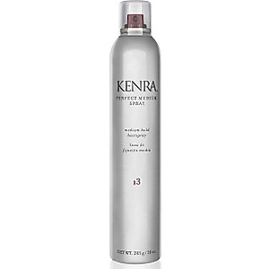 Kenra Perfect Medium Spray 13 50% | Provides Styling Control Without Stiffness | Medium Hold | Fast-Drying Formulation | High Shine Finish | All Hair Types | 10 oz