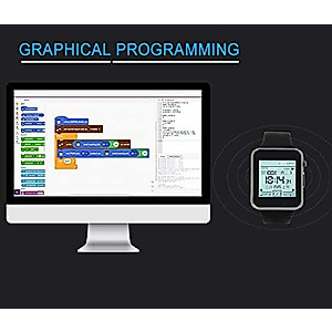 SmartFly info T-Watch 2020 V1 ESP32-Based Programmable Watch with ESP-IDF or MicroPython(Black)