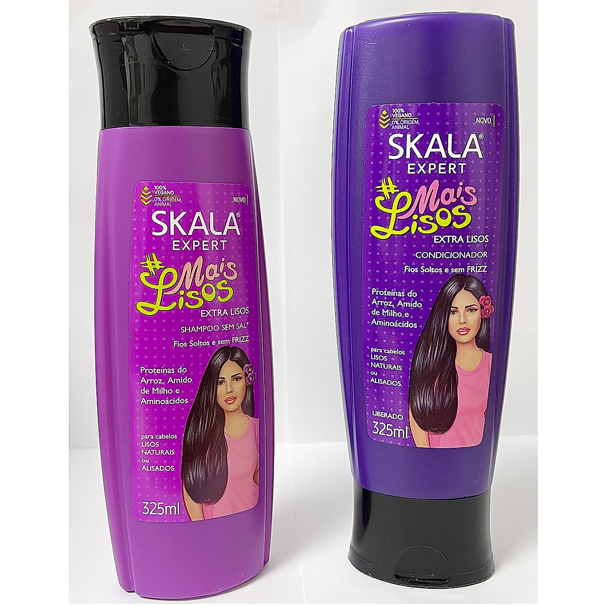 Skala Expert Mais Lisos Shampoo and Conditioner 325 Ml Kit