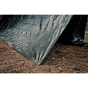 Stansport Medium-Duty Rip-Stop Tarp 16' x 20' - Dark Green (T-1620)