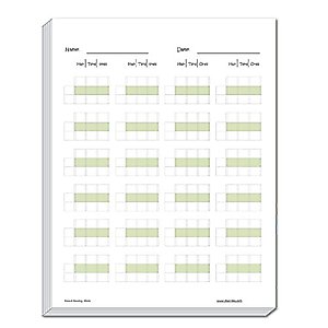 Channie’s Triple Digit Math Line-Up Pad for 3 Digit Addition Subtraction 250 Pages Counted Front & Back, 125 Sheets, Grades 2nd & 3rd, Size 8.5” x 11”