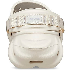 Crocs Unisex Echo Clogs, Stucco, 8 US Men