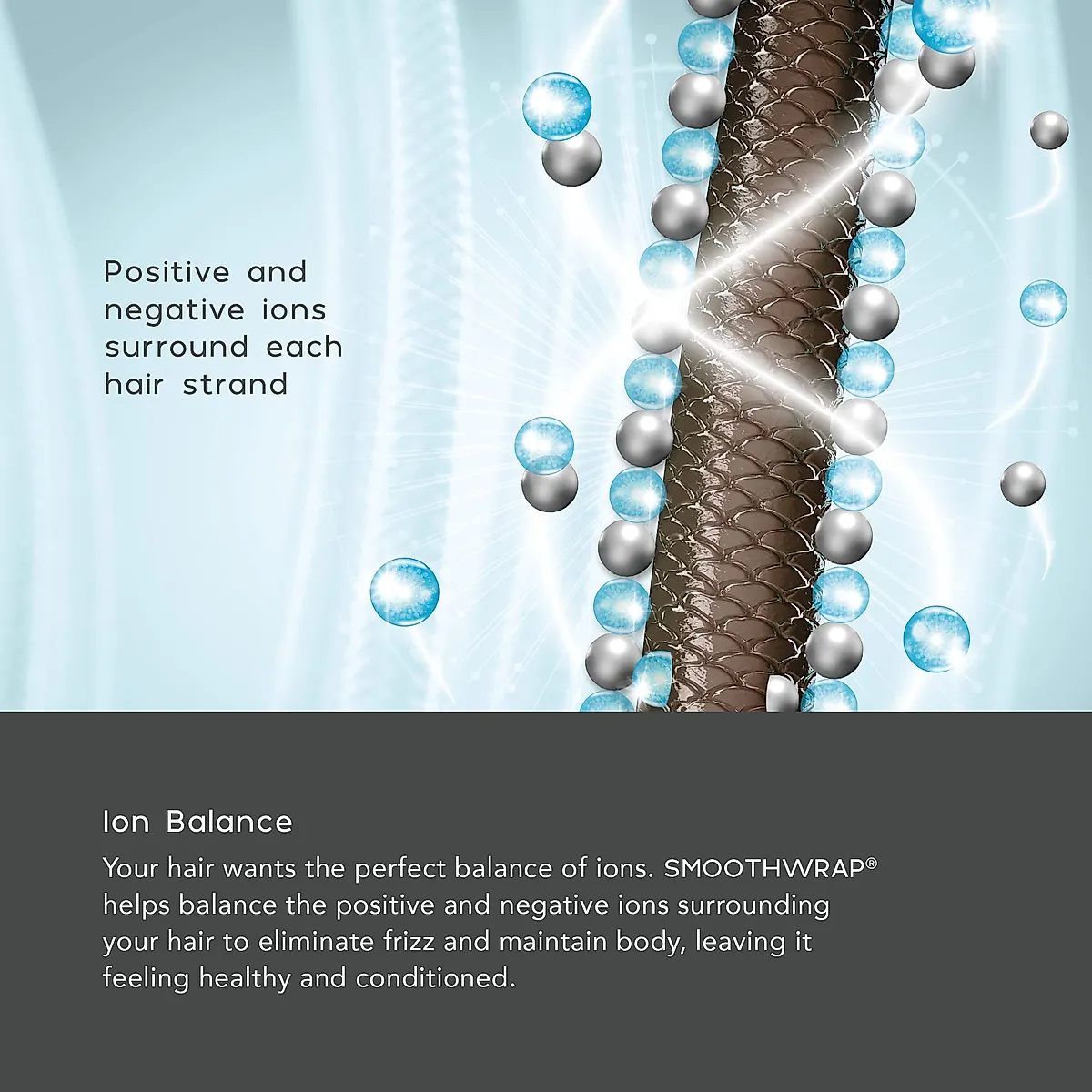 INFINITIPRO BY CONAIR SmoothWrap Hair Dryer with Diffuser | Blow Dryer for Less Frizz, More Volume and Body | With Advanced Plasma and Ceramic Technology | Pink Champagne