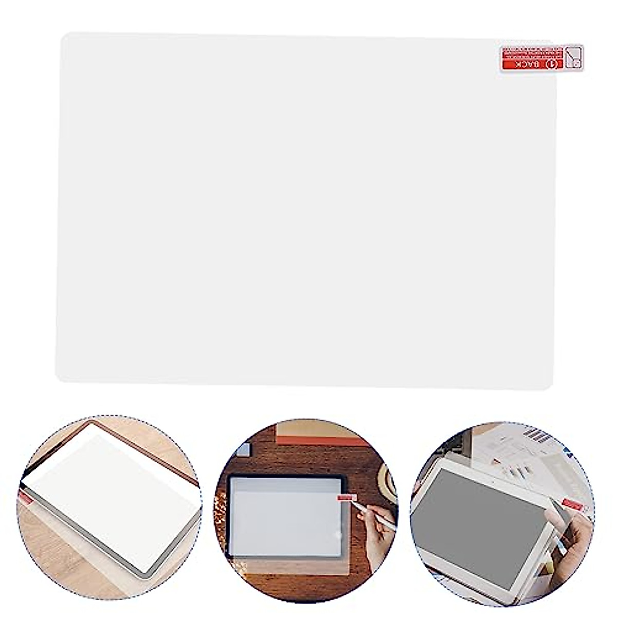 SWOOMEY Peacock Applique Clear Protective Film 2pcs Tempered glass film Reader Tempering protective film ebook tempered glass film protector ebook ebook screen film clear e-