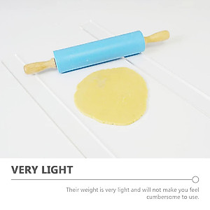 Cabilock 2pcs Biscuit Balance Cookies Crackers Dough Thickness Ruler Dough Leveling Ruler Dough Ruler Measuring Ruler Thickness Leveling Ruler Baking Ruler Acrylic Roll Surface Kitchenware