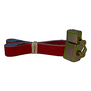 Knife Sharpening Angle Guide fits 1X30 Belt Sander with Assorted 6 Pack of 1X30 Sharpening Sanding Belts